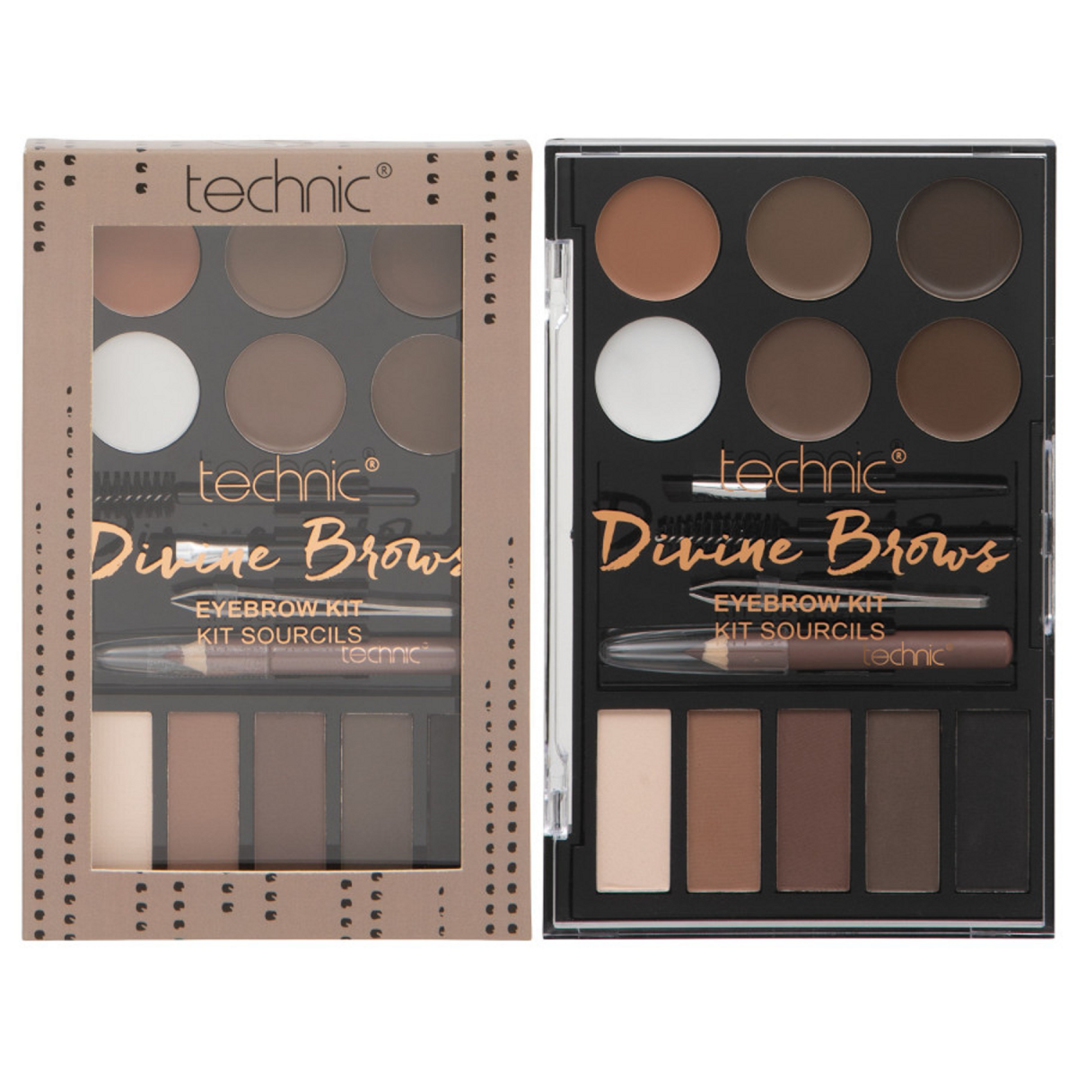 Technic Divine Brows Kit | Luxury Beauty, Skincare & Wellness Products